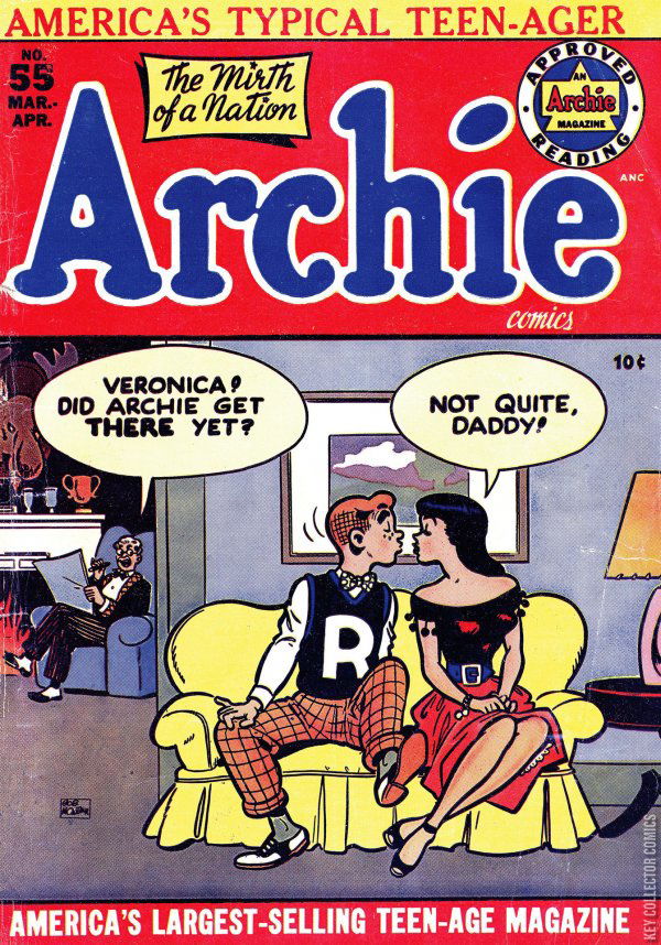 Archie Comics #55 Published March 1952 | Key Collector