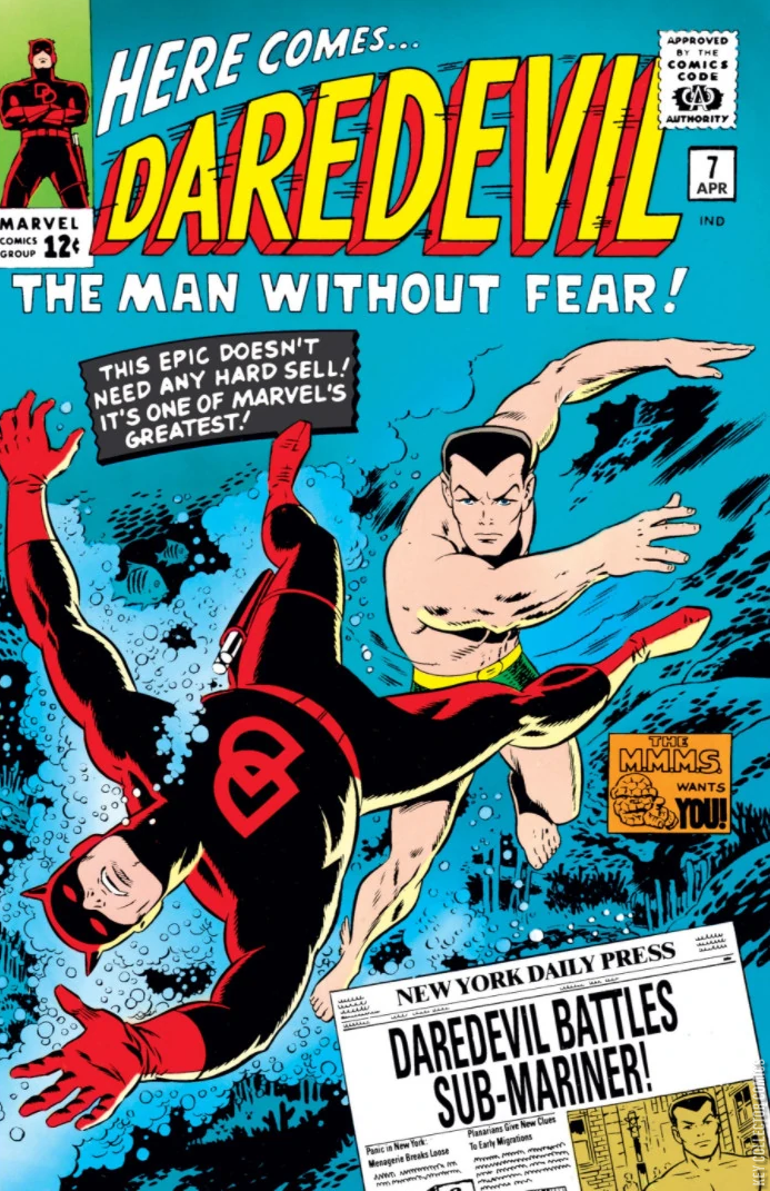Daredevil #7 Published April 1965 | Key Collector Comics