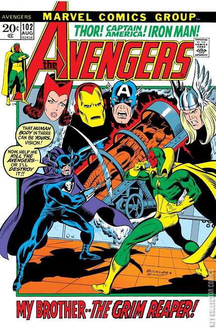 Avengers, The #102 Published August 1972 | Key Collecto