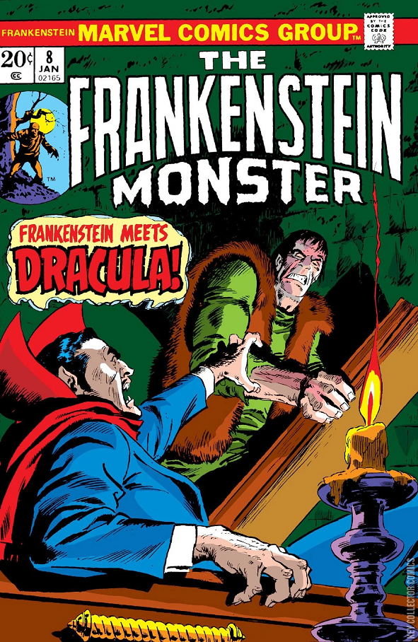 Frankenstein #8 Published January 1974 | Key Collector