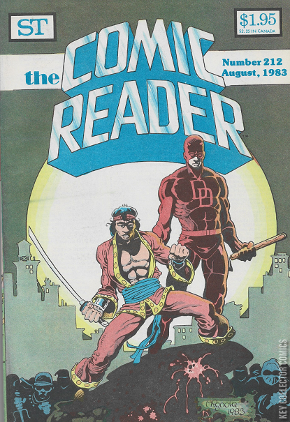 Comic Reader #212 Published August 1983 | Key Collector