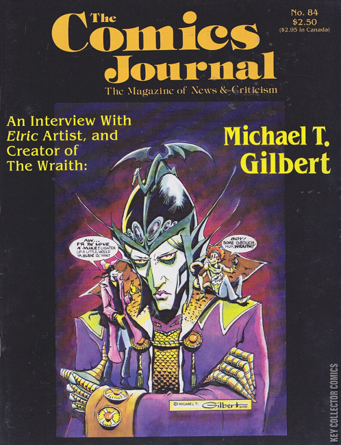 Comics Journal #84 Published September 1983 | Key Colle
