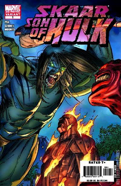 Skaar: Son of Hulk #1 2nd Print Published August 2008