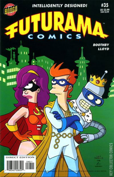 Futurama Comics #35 Published January 2008 | Key Collec