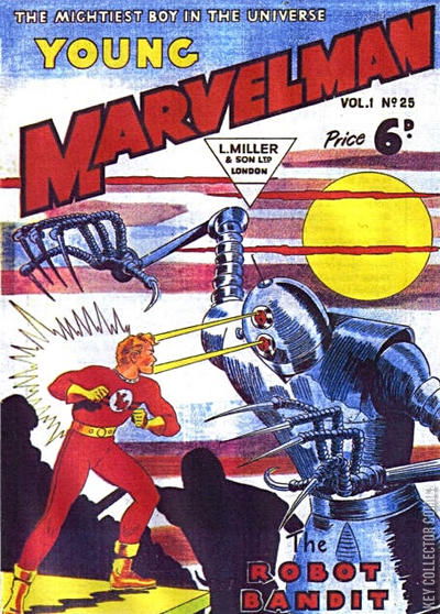 Young Marvelman #25 UK Edition Published February 1954