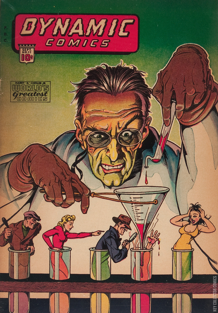 Dynamic Comics #11 Published September 1944 | Key Colle