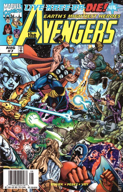 Avengers #7 Published August 1998 | Key Collector Comics
