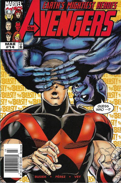 Avengers #14 Newsstand Published January 1999 | Key Co