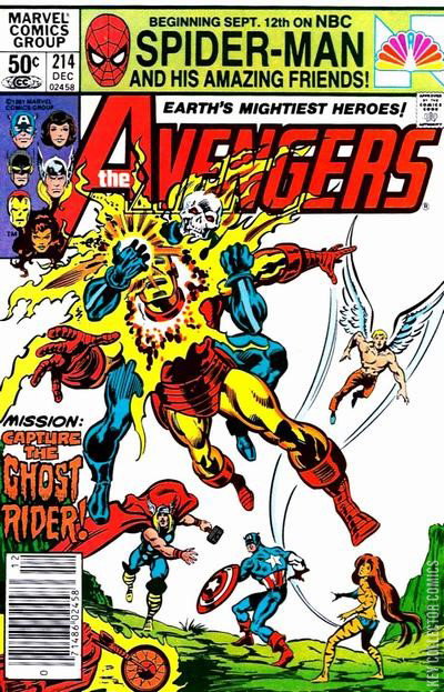 Avengers, The #214 Published December 1981 | Key Colle