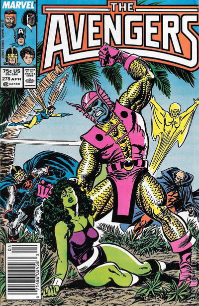 Avengers, The #278 Newsstand Published April 1987 | Ke