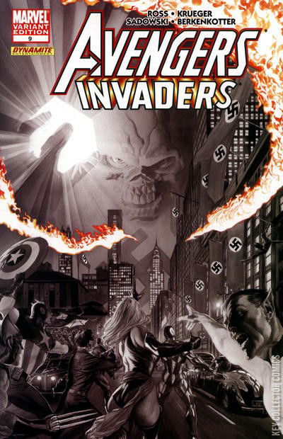 Avengers / Invaders #9 1:50 Published April 2009 | Key