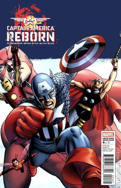 Captain America Reborn #4 Variant Published November 2