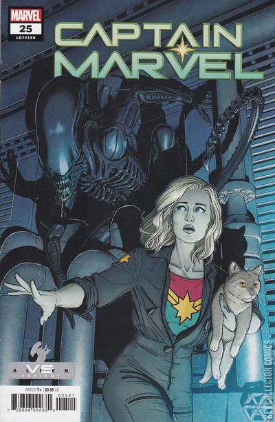Captain Marvel #25 Variant Published January 2021 | Ke