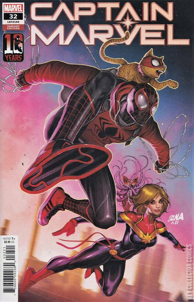 Captain Marvel #32 Variant Published September 2021