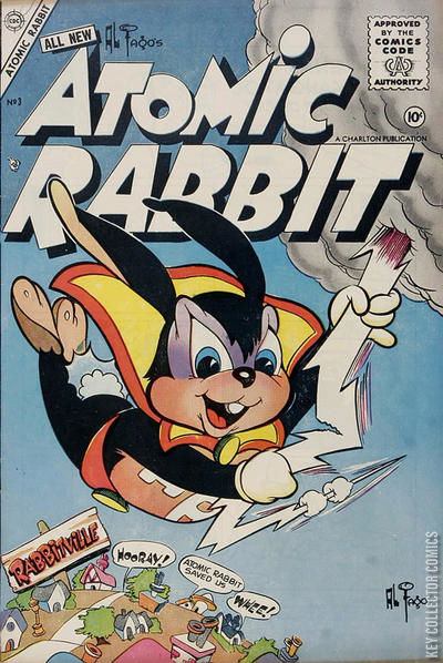 Atomic Rabbit #3 Published March 1956 | Key Collector Comics