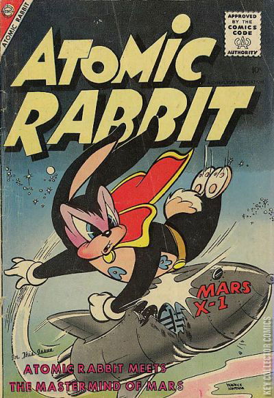 Atomic Rabbit #9 Published November 1957 | Key Collecto
