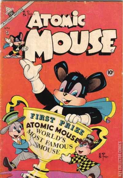 Atomic Mouse #4 Published September 1953 | Key Collecto