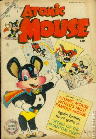 Atomic Mouse #10 Published October 1954 | Key Collector