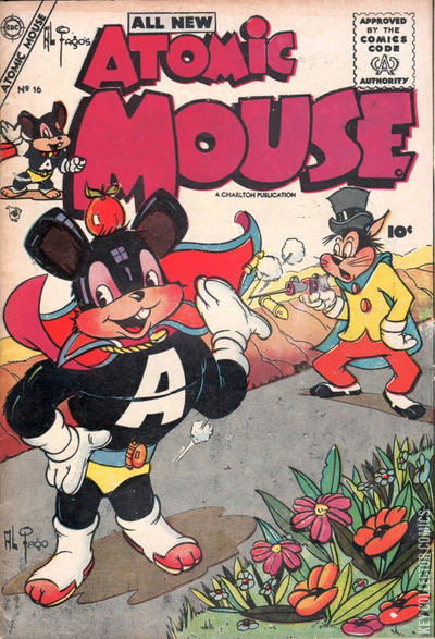 Atomic Mouse #16 Published December 1955 | Key Collecto