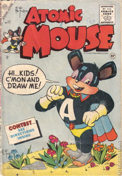 Atomic Mouse #17 Published March 1956 | Key Collector Comics