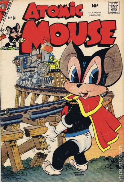 Atomic Mouse #24 Published November 1957 | Key Collecto