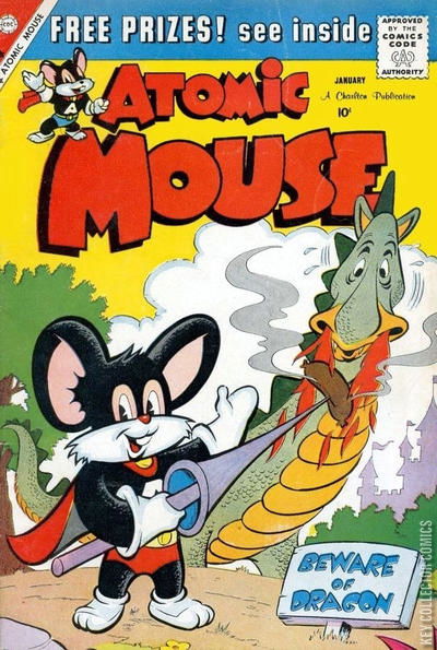 Atomic Mouse #34 Published January 1960 | Key Collector