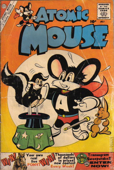Atomic Mouse #37 Published July 1960 | Key Collector Comics