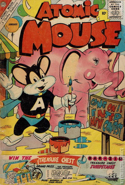 Atomic Mouse #40 Published January 1961 | Key Collector