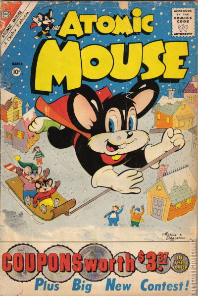 Atomic Mouse #41 Published March 1961 | Key Collector Comics
