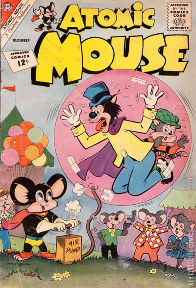 Atomic Mouse #51 Published December 1962 | Key Collecto