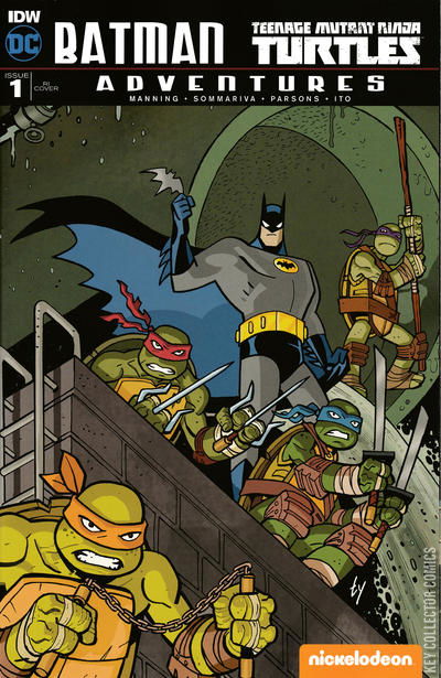 Batman / Teenage Mutant Ninja Turtles Adventures by IDW | Key Collector ...