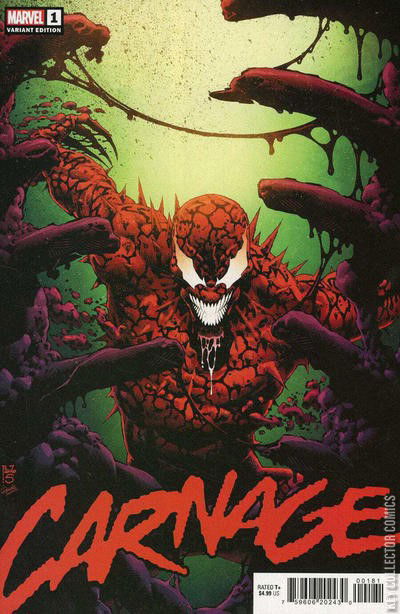 Key Collector Comics - Carnage #1 (2022) Variant Listing