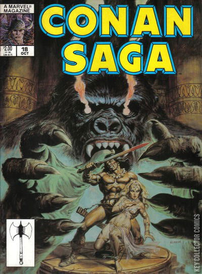 Conan Saga, The #18 Published October 1988 | Key Collec