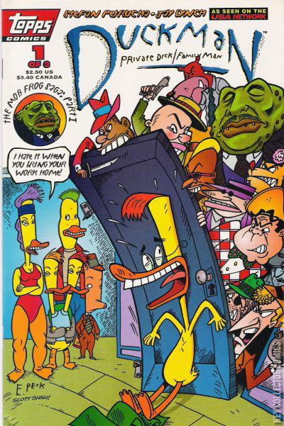Duckman: The Mob Frog Saga by Topps | Key Collector Comics