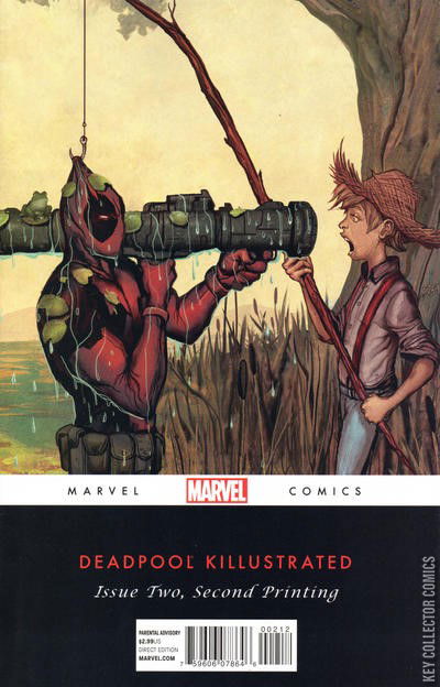 Deadpool Killustrated #2 2nd Print Published April 201