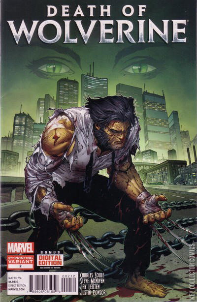 Death of Wolverine #2 Published October 2014 | Key Col