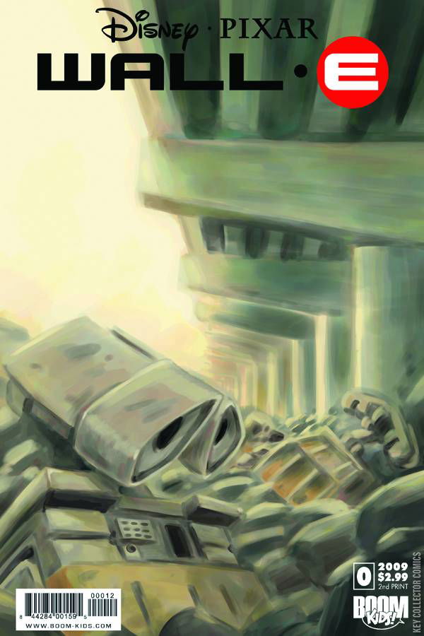Wall-E #0 2nd Print Published November 2009 | Key Coll