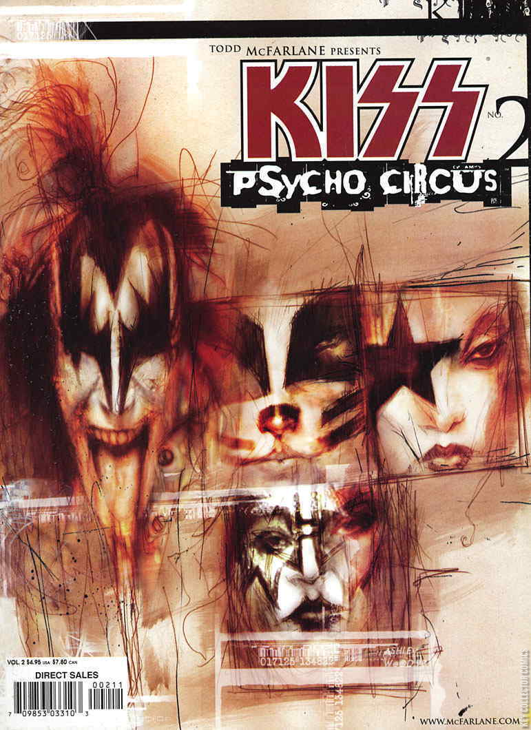 KISS: Psycho Circus Magazine #2 Published April 1999