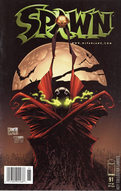 Spawn #91 Newsstand Published January 2000 | Key Colle