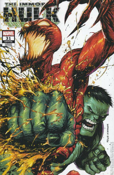 Immortal Hulk #31 Variant Published February 2020 | Ke