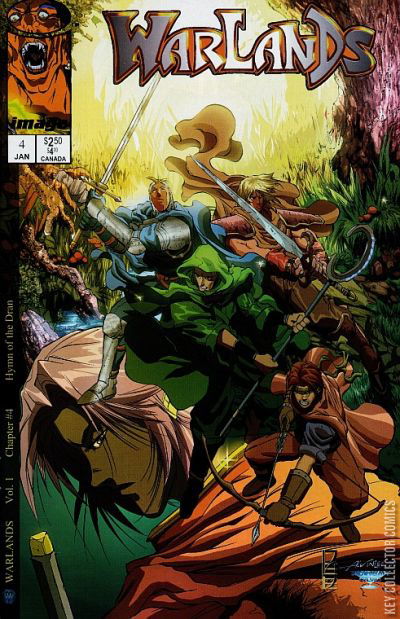 Warlands #4 Published January 2000 | Key Collector Comics