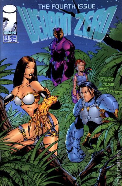 Weapon Zero #4 Published October 1995 | Key Collector Comics