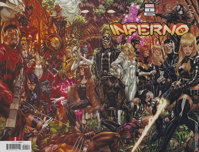 Inferno #1 Variant Published September 2021 | Key Coll