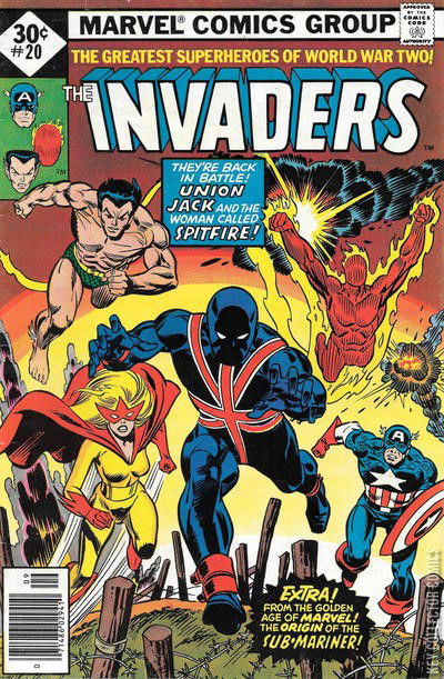 Invaders #20 Whitman Published September 1977 | Key Co