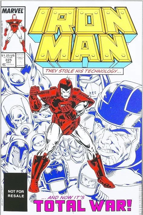 Iron Man #225 Published January 1988 | Key Collector Comics