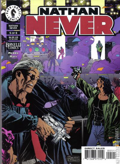 Nathan Never #5 Published July 1999 | Key Collector Comics