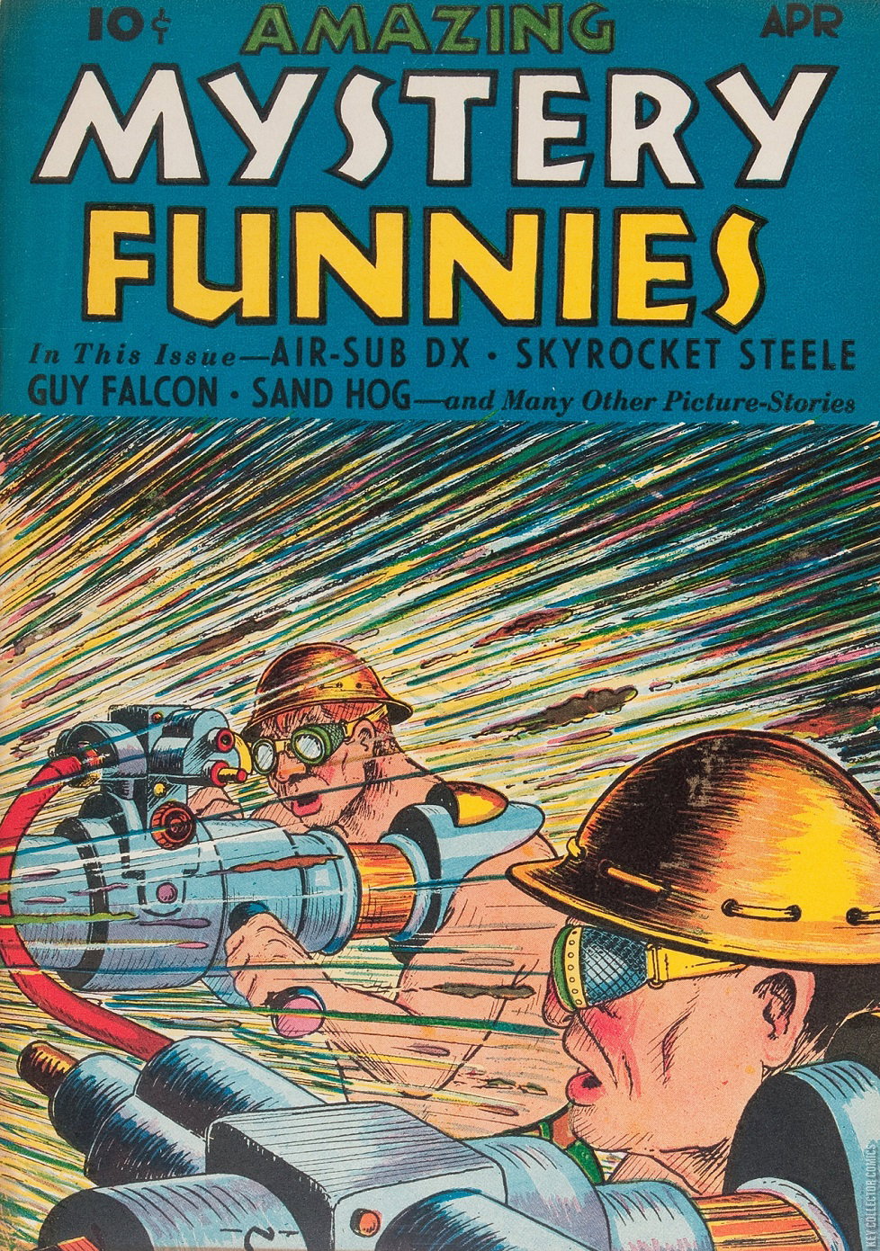 Amazing Mystery Funnies #4 Published April 1939 | Key C