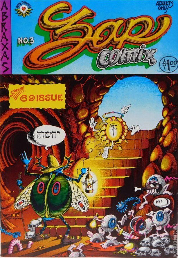 Zap Comix #3 4th Print Published January 1978 | Key Co