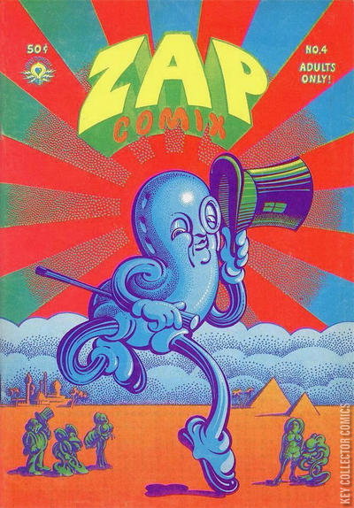 Zap Comix #4 Published January 1970 | Key Collector Comics