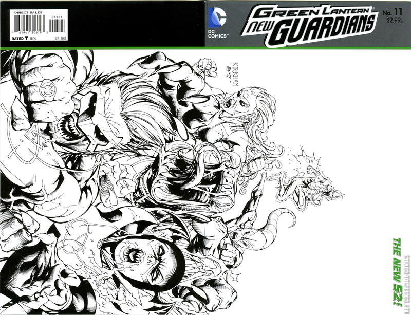 Green Lantern: New Guardians #11 Published July 2012